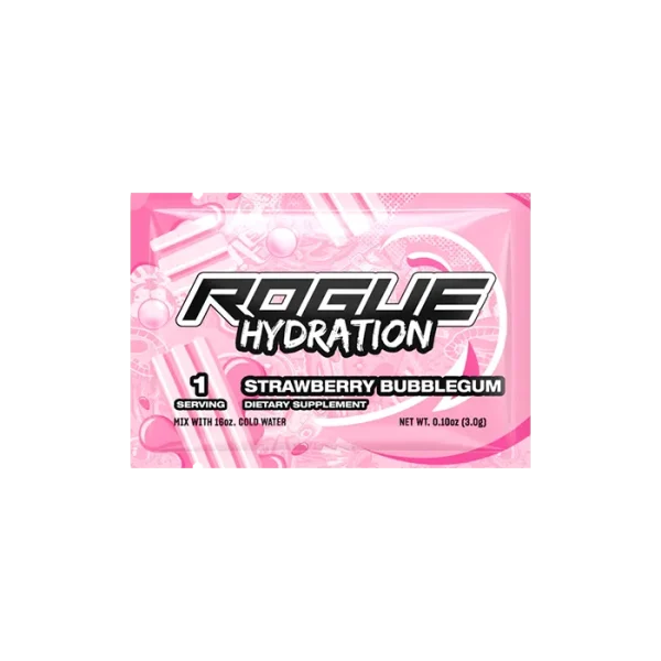 Rogue Hydration - Strawberry Bubblegum Sample - Get it at Gamerbulk